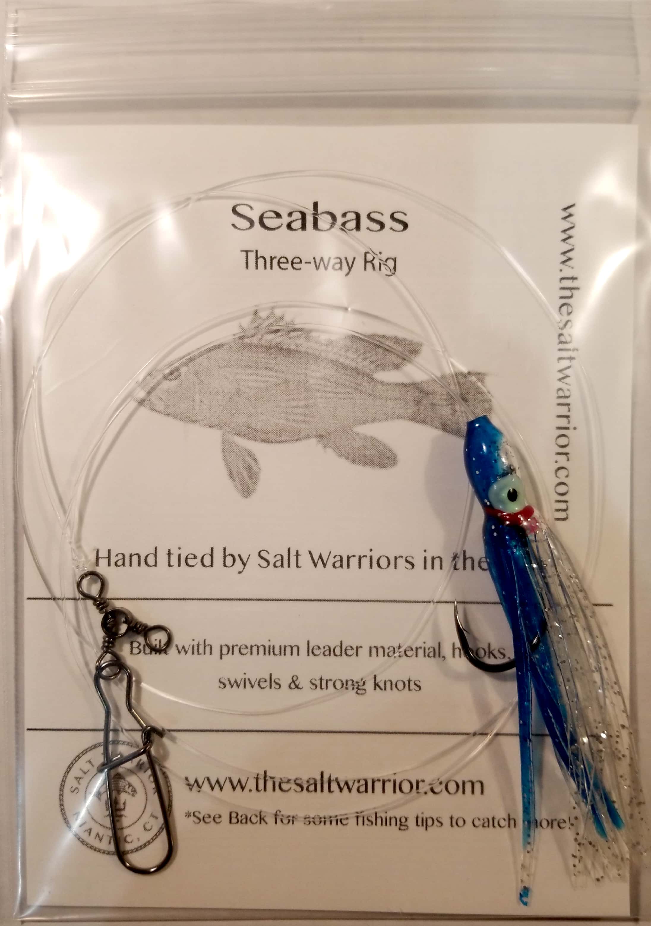 Seabass 3-way rig - The Salt Warrior LLC