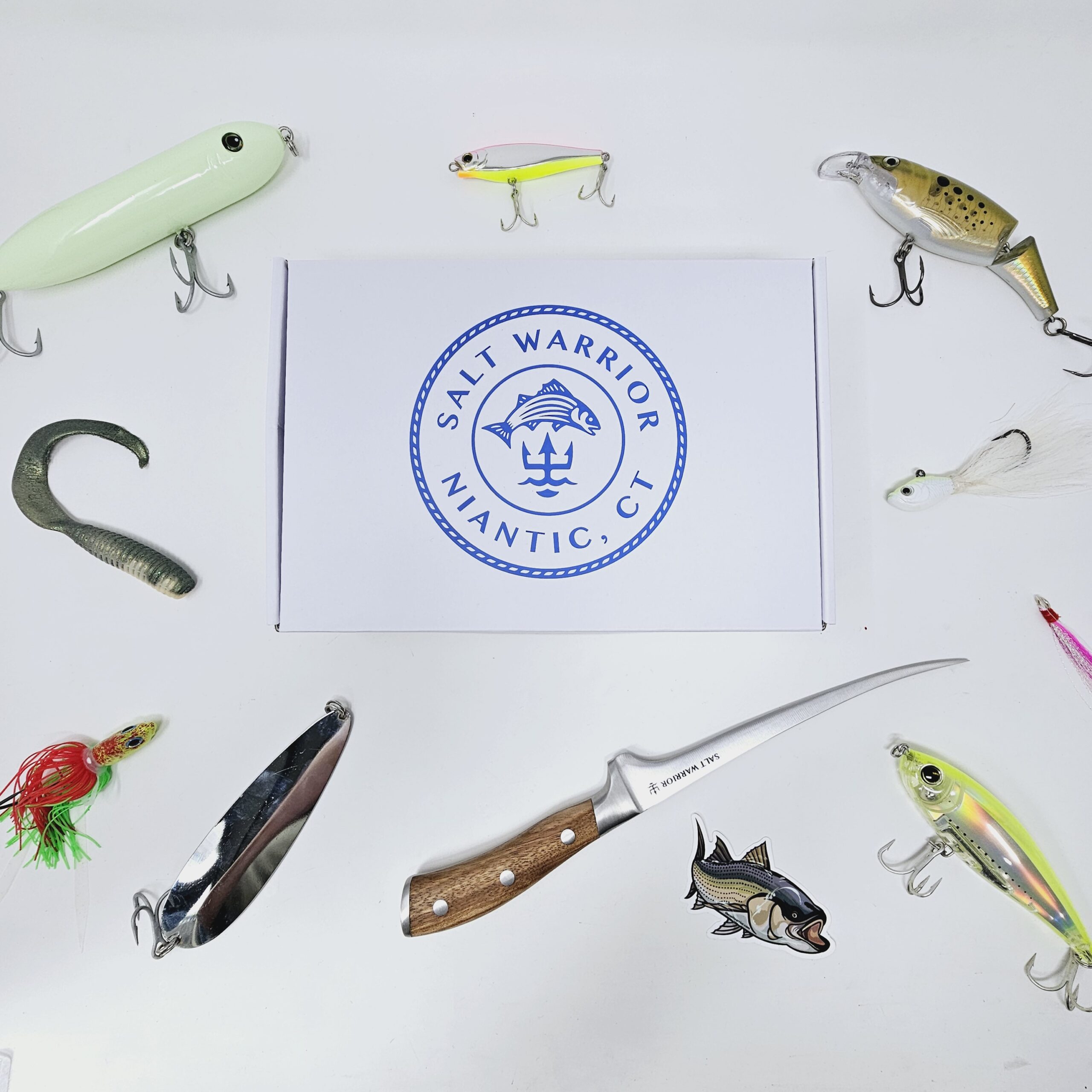 #1 Northeast Saltwater Tackle Gift Box - The Salt Warrior LLC