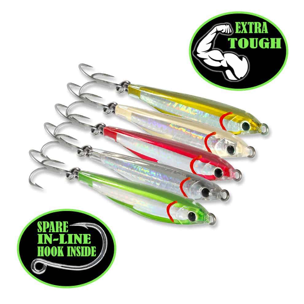 Fat Cow - Fat Minnow (Epoxy Jig) - The Salt Warrior LLC